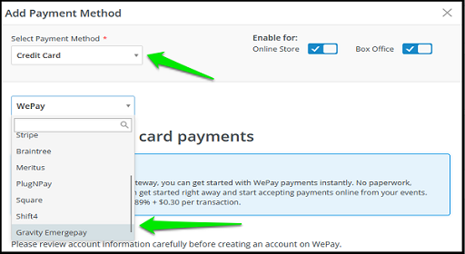 How set up Gravity Payment Gateway? – Yapsody Support