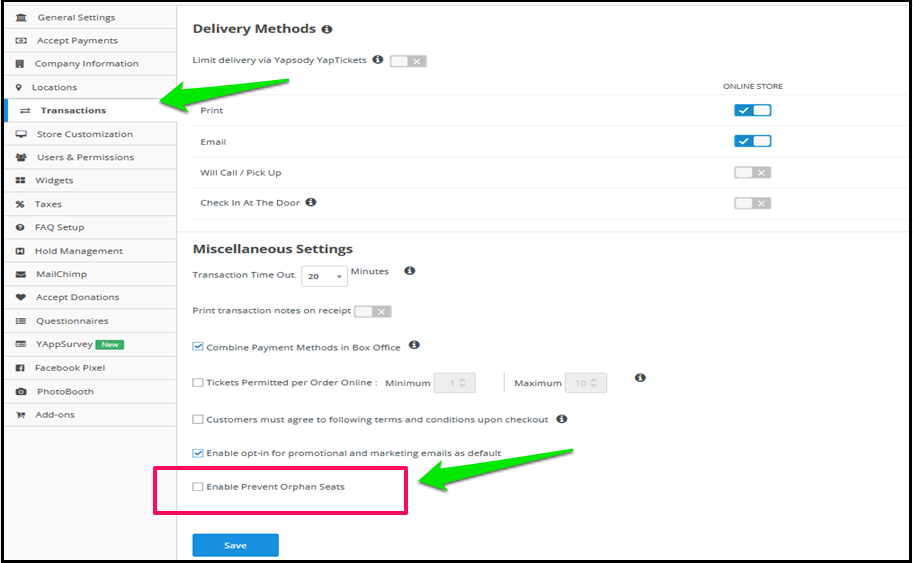 How to Prevent Orphan Seats? – Yapsody Support