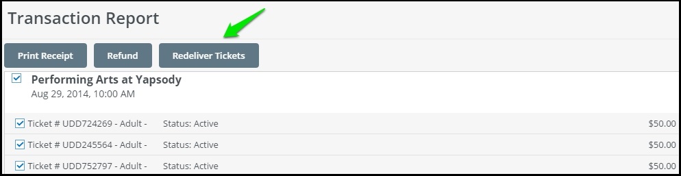 How to redeliver tickets from Box office? – Yapsody Support
