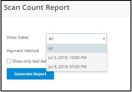 How to check the Scan Count of your event? – Yapsody Support