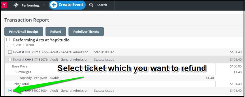 How to make a Partial Refund? / How to refund a single ticket from a ...