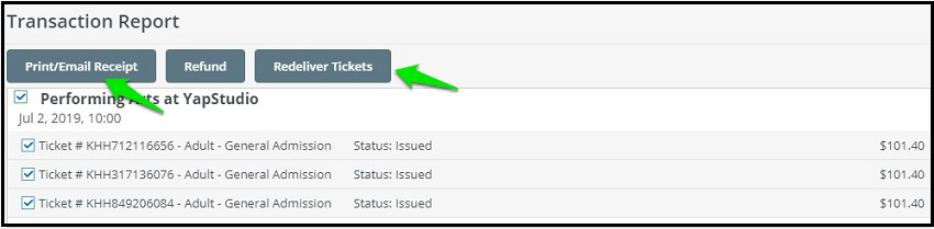 How to Print Tickets/Receipt from Box Office ? – Yapsody Support