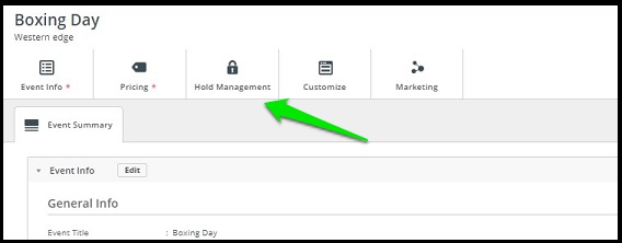 How to Reduce, Remove or Unhold seats for General Admission event ...
