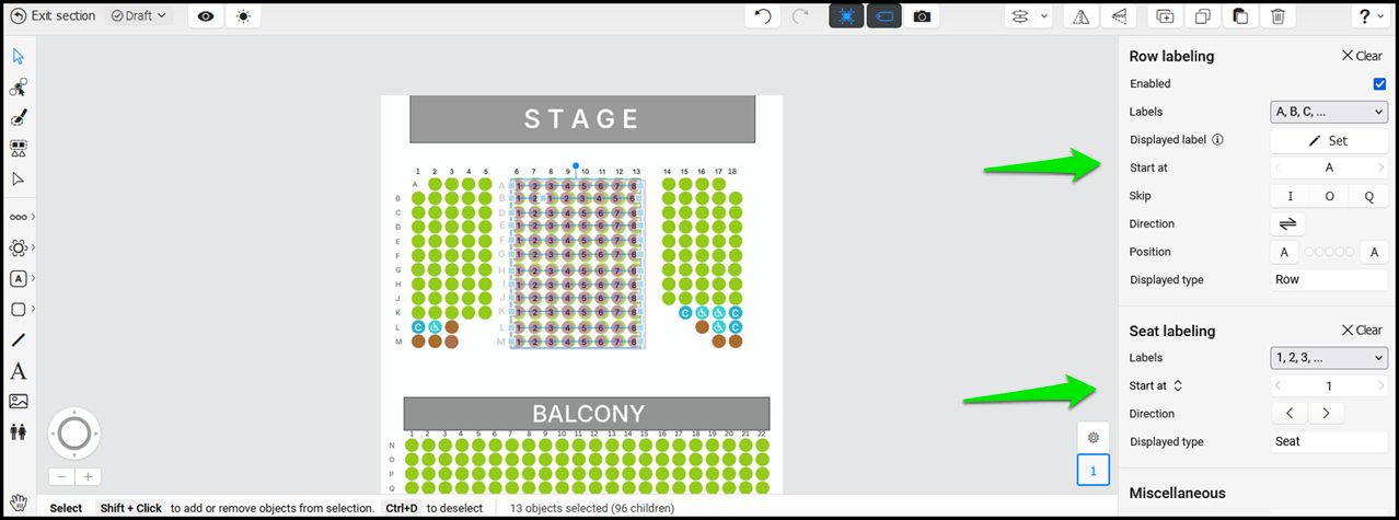 Reserved Seating: How to Create a Seating Chart Using a Reference Chart ...