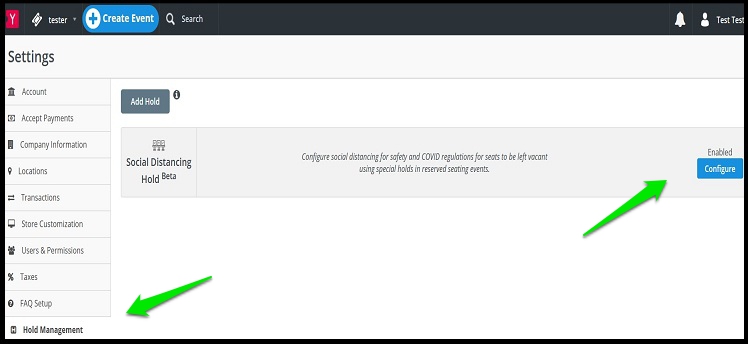 How to enable Social Distancing Seats for Reserved Seating Events ...