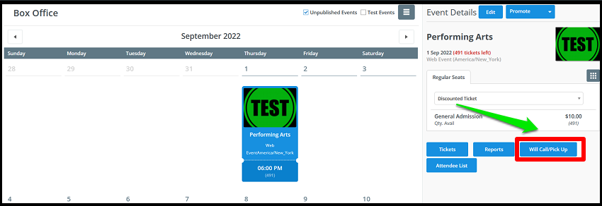How to Print Will Call / Pick Up Tickets? – Yapsody Support