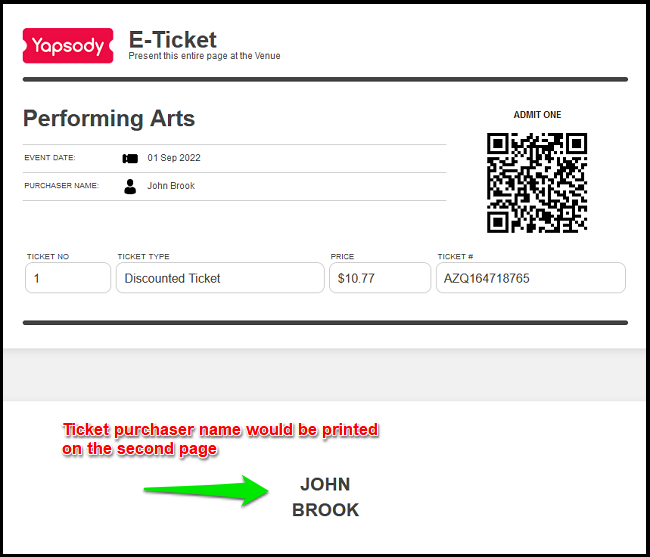 How to Print Will Call / Pick Up Tickets? – Yapsody Support
